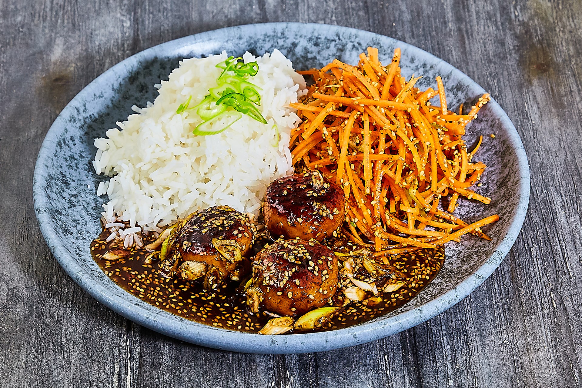 Japansk tsukune i tare sauce - Opskrift fra Skagenfood.dk