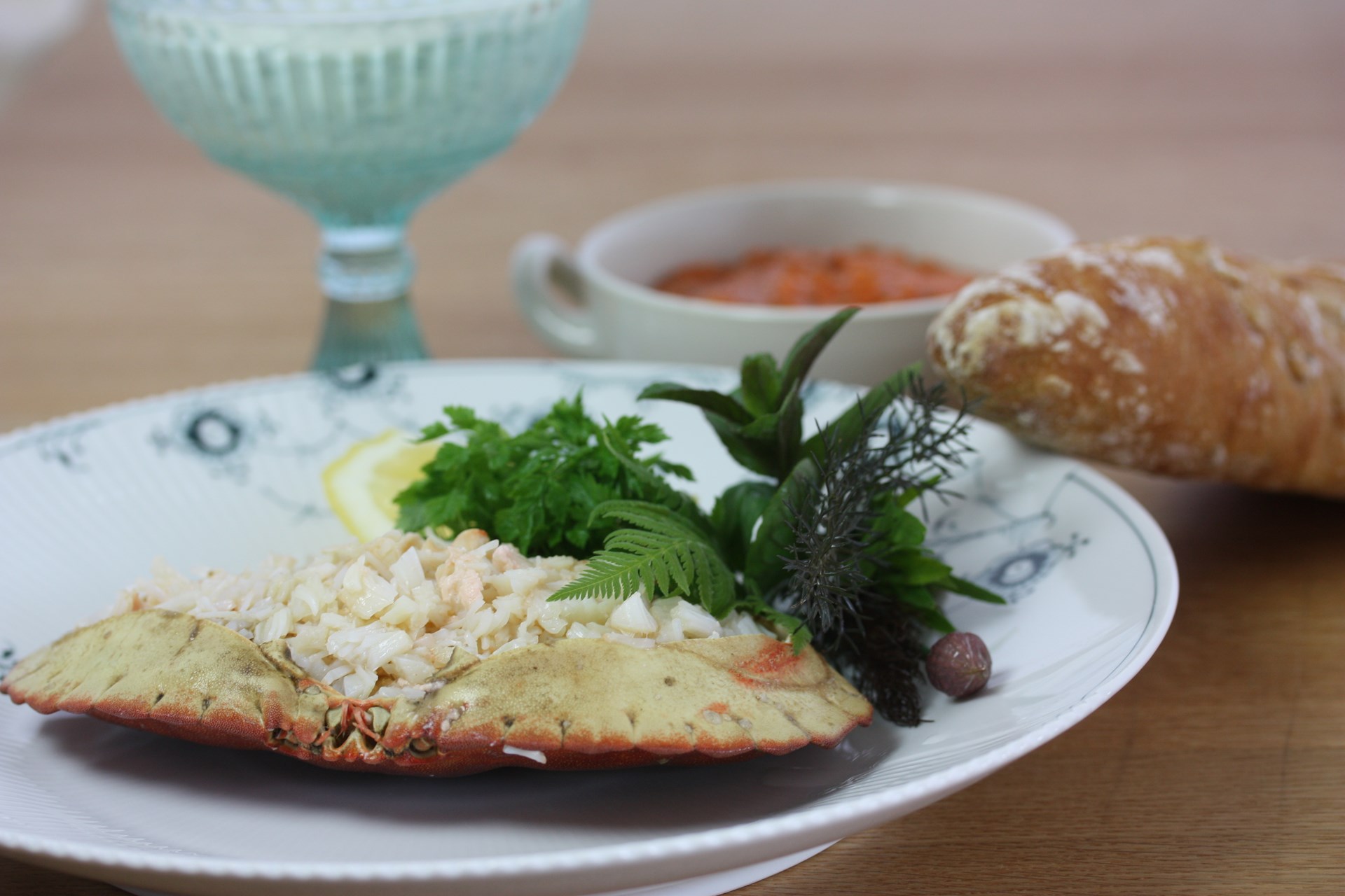 Dressed Crab af hel taskekrabbe - Opskrift fra Skagenfood.dk