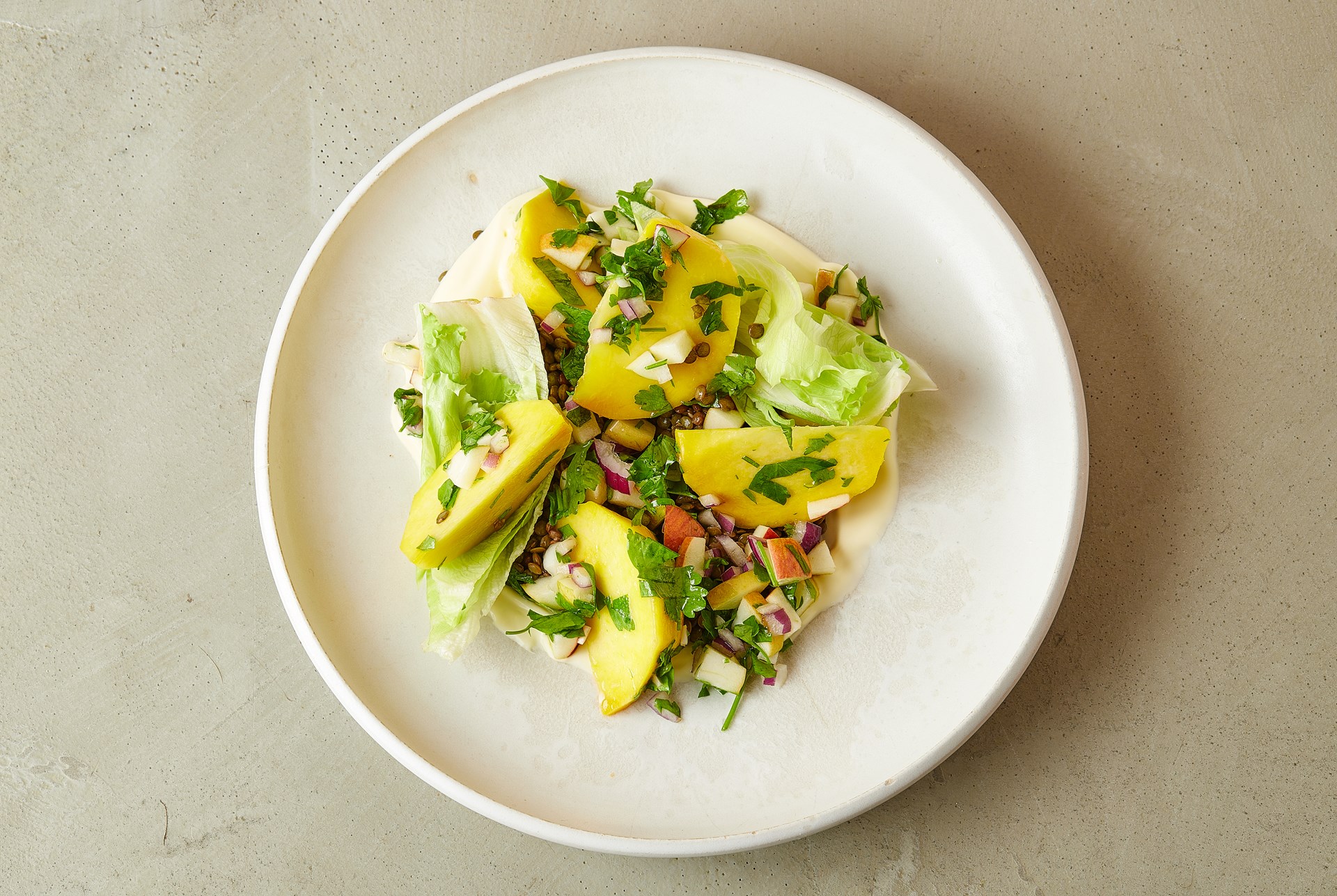 Gule beder med ricotta, radiser og linser - Opskrift fra Skagenfood.dk