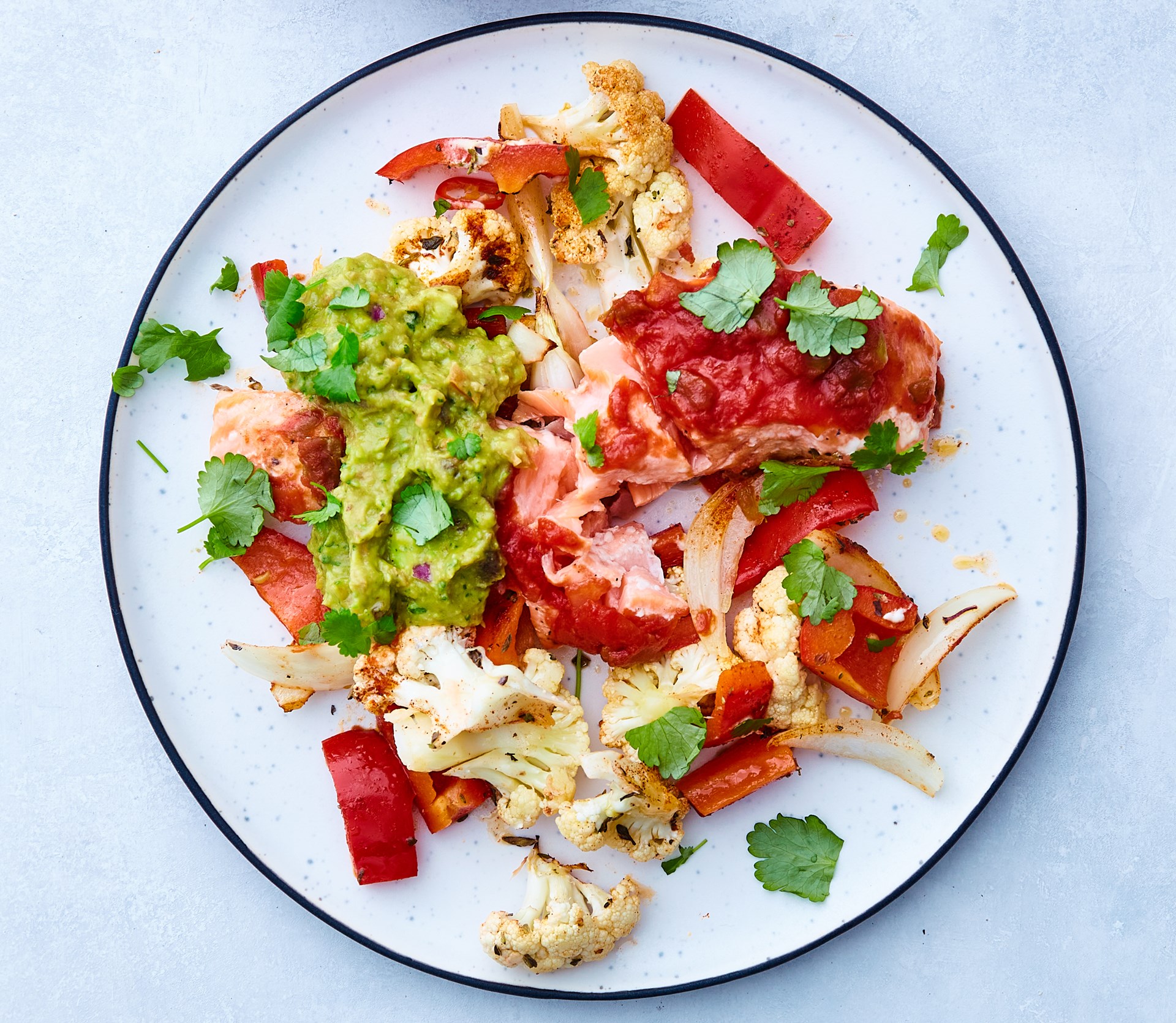 Mexi laks i fad - Opskrift fra Skagenfood.dk