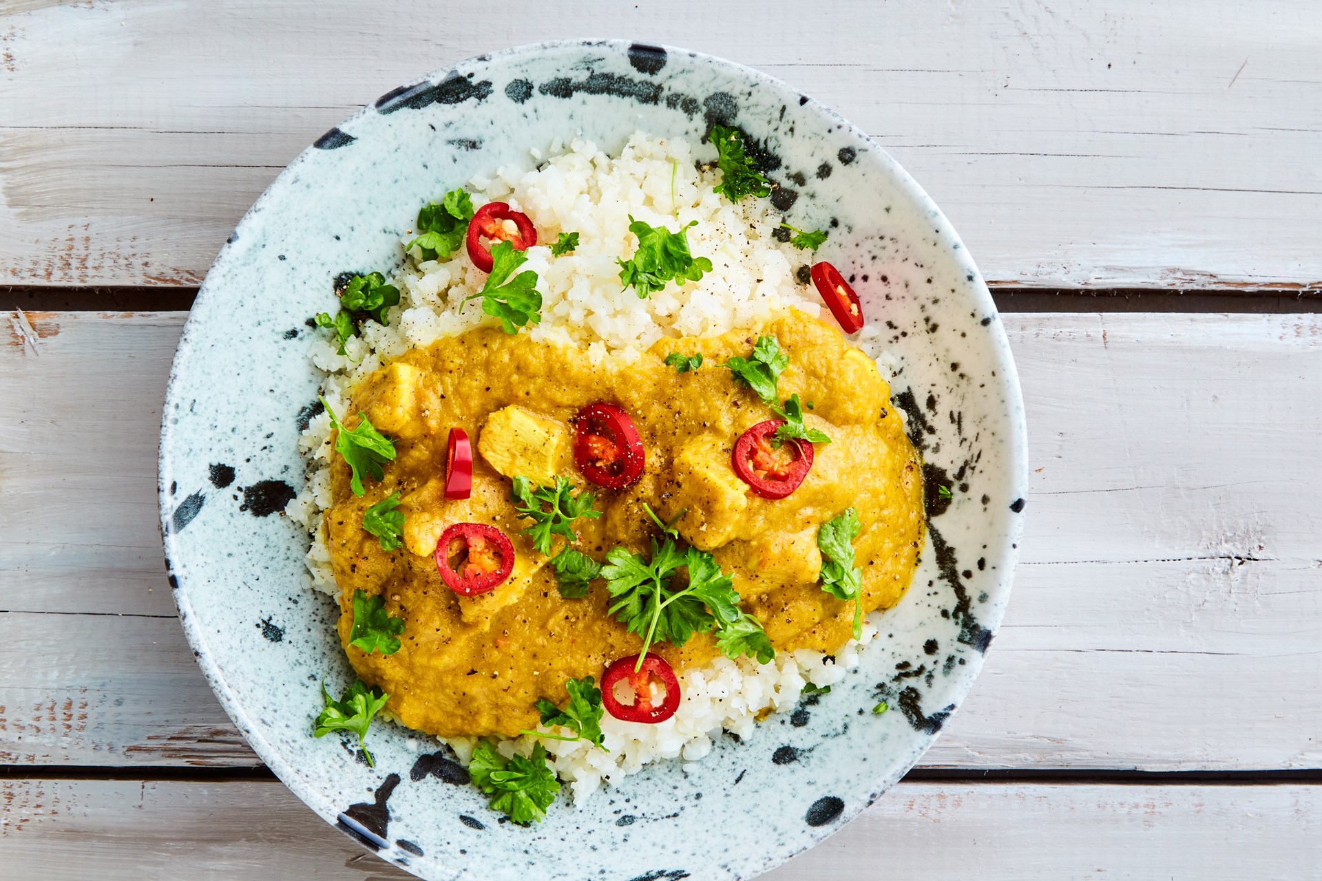 Kylling i karry - Opskrift fra Skagenfood.dk